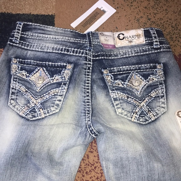 Grace in LA | Jeans | Charme By Grace In La Jeans Cropped 26 28 Nwt ...